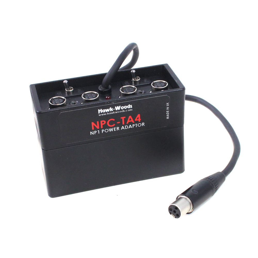 NPC-TA4 - Sound Devices Scorpio - NP1 Power adaptor to TA4