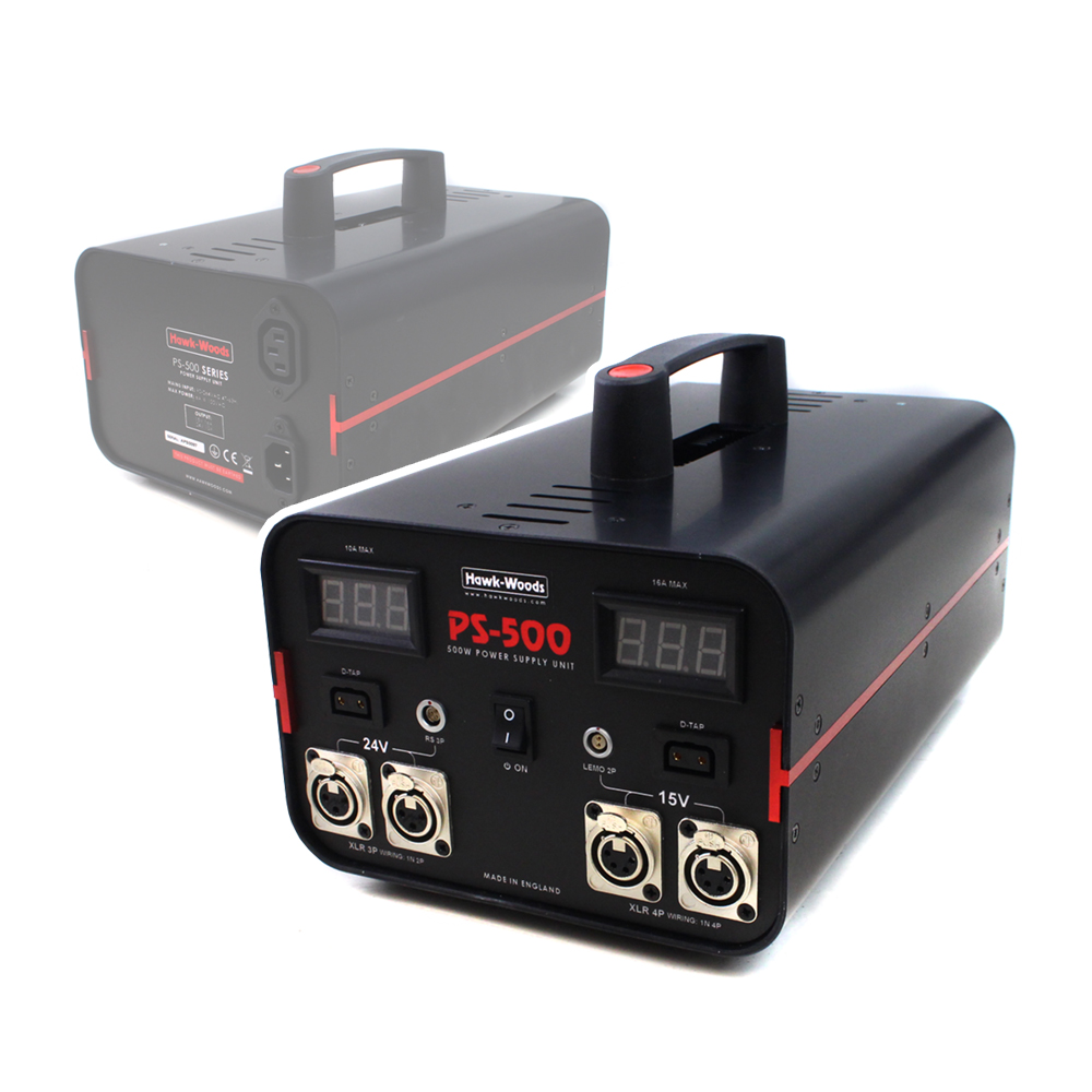 PS-500 - Mains Power Supply - Dual Voltage 15v/24v 500Wh